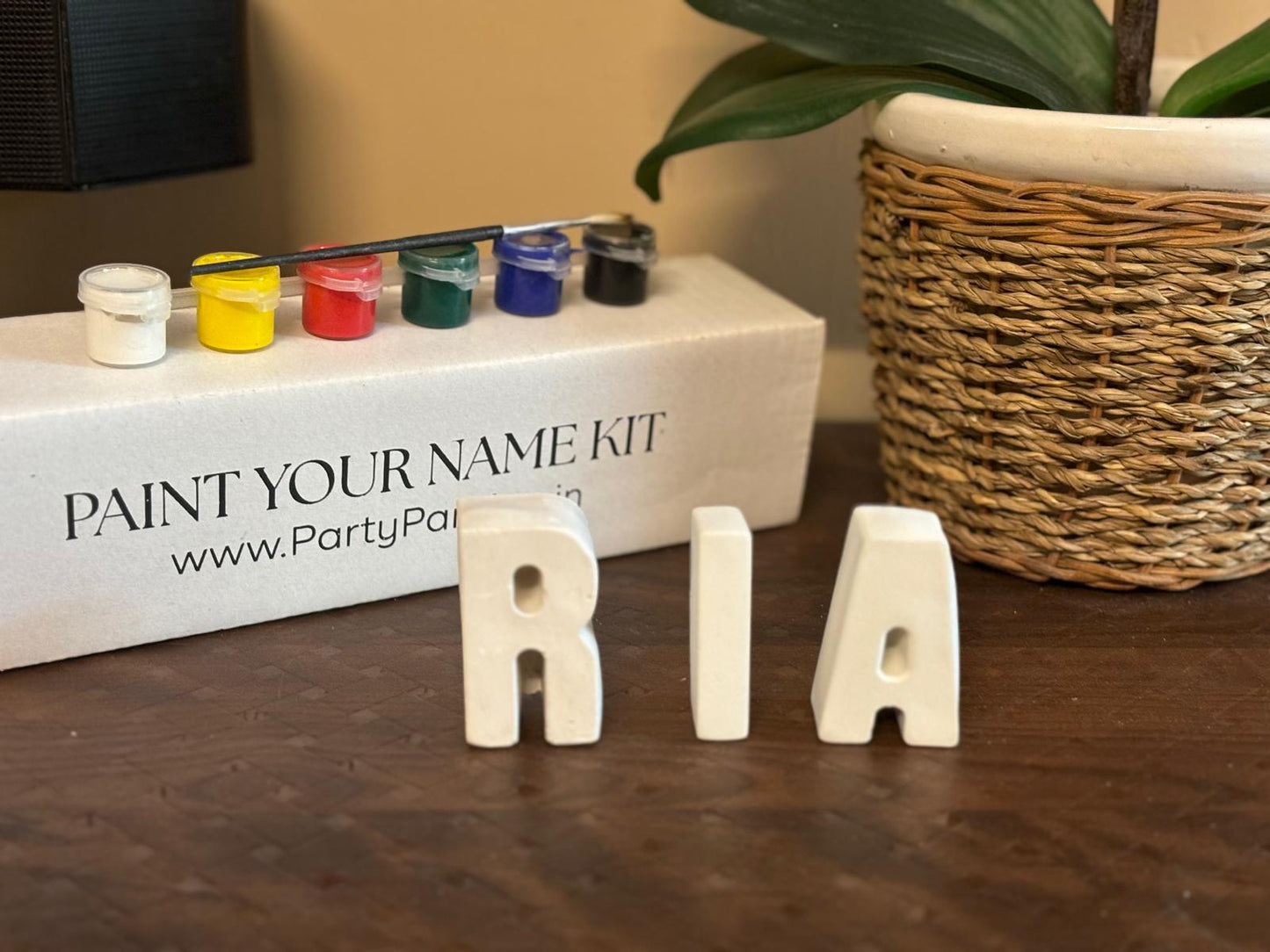 Paint your own name kit - Personalised Return gifts for kids – Party Panther