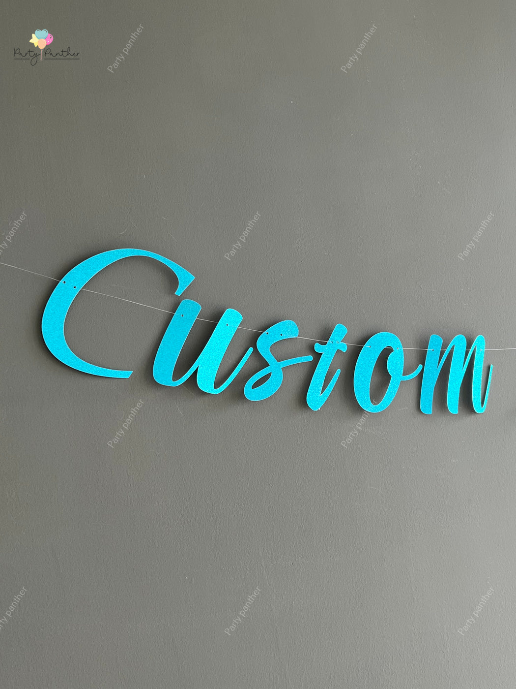 Personalised Cursive Banner – Party Panther